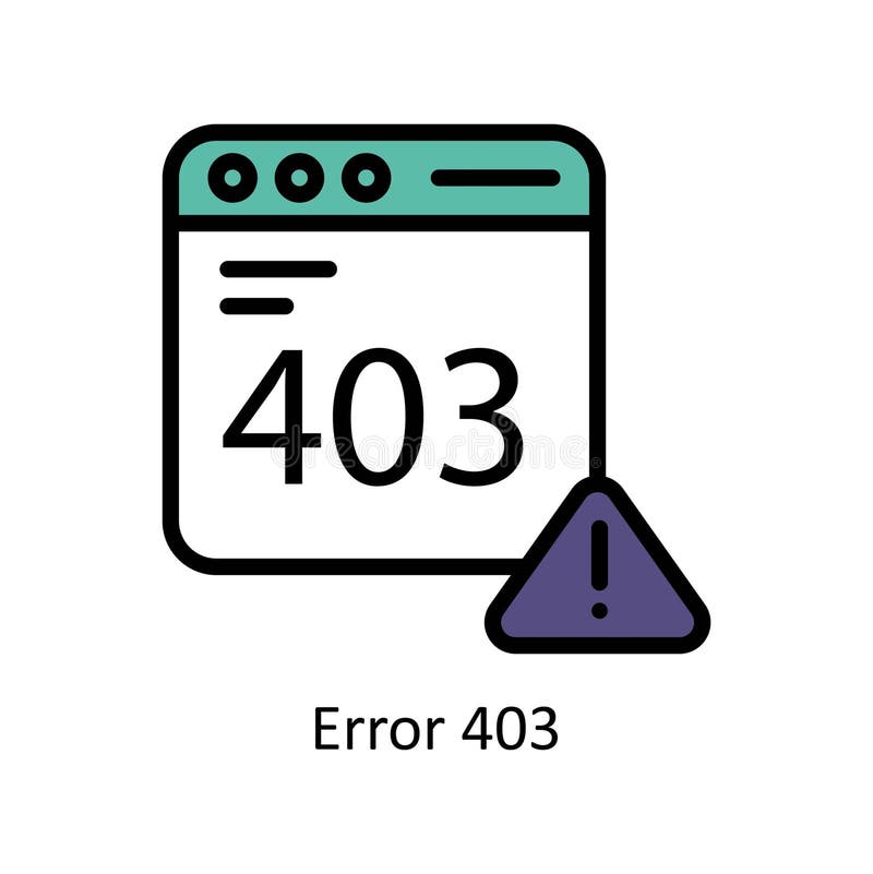 Error 403 Stock Illustrations – 208 Error 403 Stock Illustrations ...