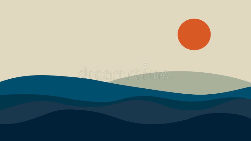 Abstract background stock vector. Illustration of ocean - 305352586