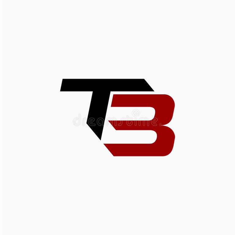 Initial Letter TB T3 Font Like 3D Sport Brand Clothing. Related ...