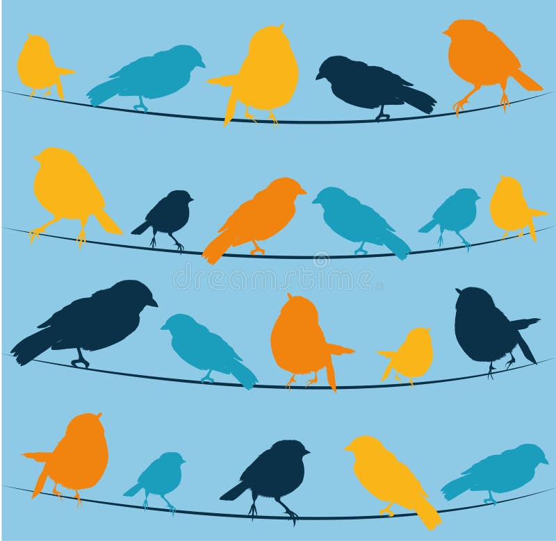 Birds Pattern Stock Illustrations – 78,434 Birds Pattern Stock ...