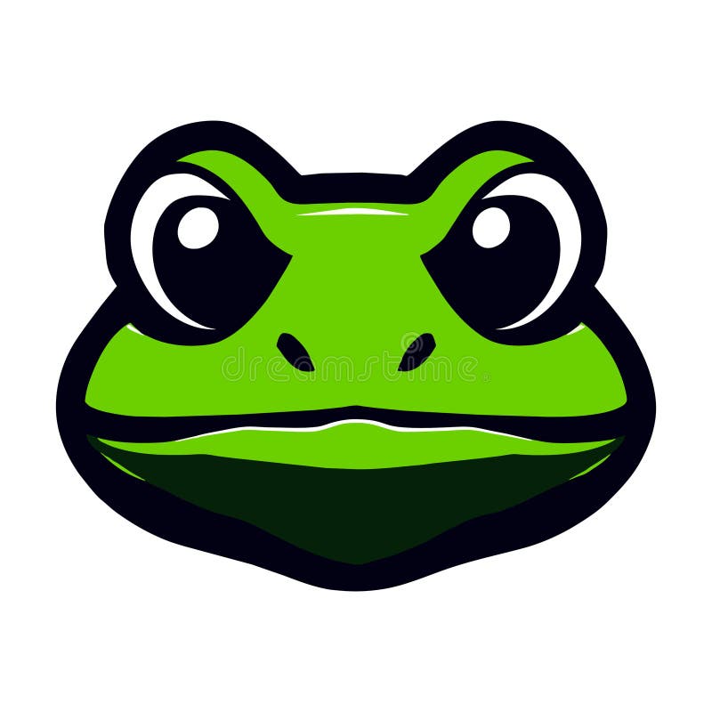 Frog graphic vector EPS stock illustration. Illustration of frog ...