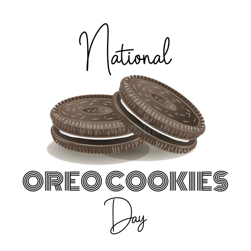 Oreo Day Stock Illustrations – 96 Oreo Day Stock Illustrations, Vectors ...
