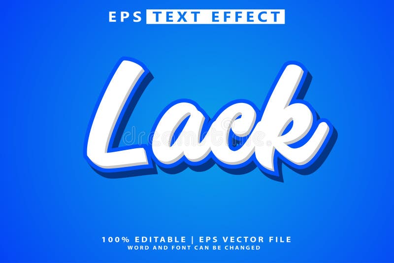 Editable Text Effect Lack Off 3d Template Style Stock Vector ...