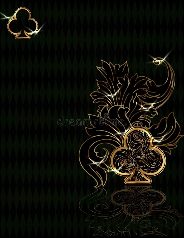 Clubs Ace Poker Card, Vector Stock Vector - Illustration of play ...