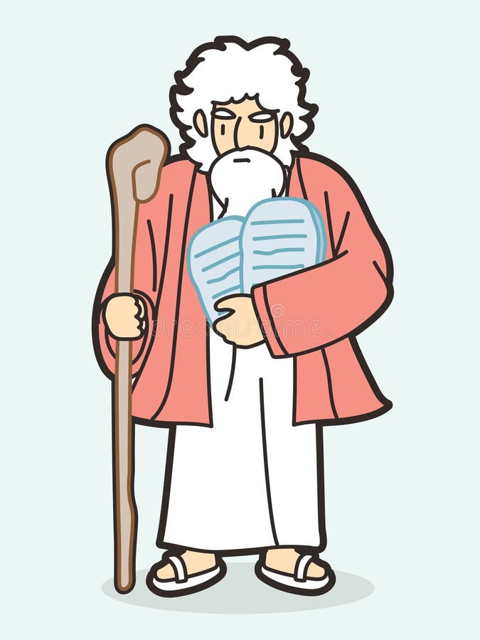 Moses Cartoon Stock Illustrations – 1,150 Moses Cartoon Stock ...