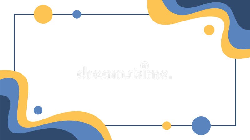 Abstract Frame Vector Background. Simple Border Background Stock Vector ...