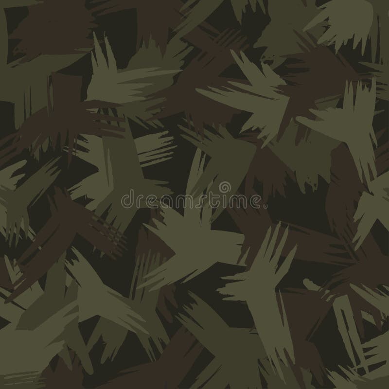 Urban Camouflage. Camo Military Protective. Black Stains Fashionable ...