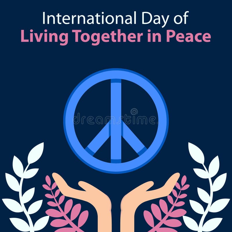 Illustration Vector Graphic of a Pair of Hands Raised a Peace Symbol ...