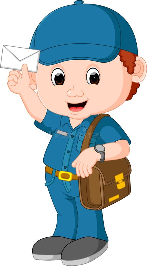 Vector Design Cartoon Drawing of a Child with a Job Profession Stock ...
