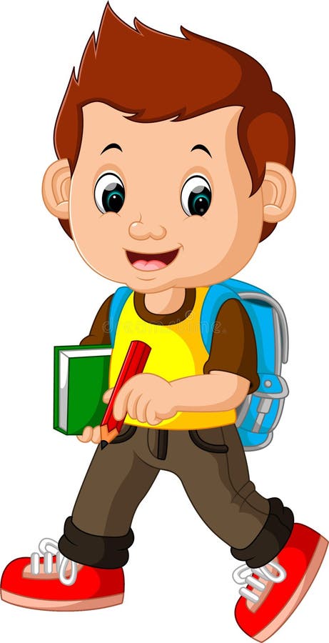 Vector Design Cartoon Drawing of a Child with a Job Profession Stock ...