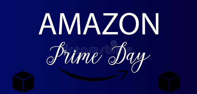 Amazon Prime Day Text Illustration Design Editorial Image ...