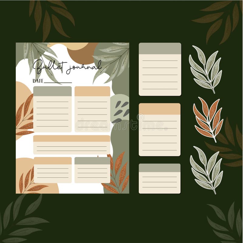 Bullet Journal Jpeg Png Notes Printable Printing Illustrarion Png Free ...