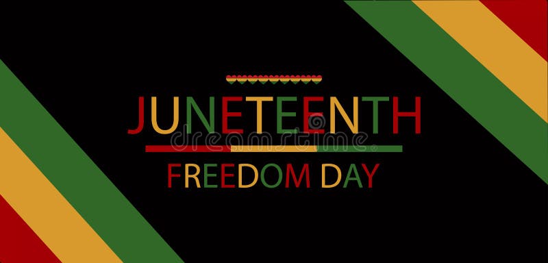 Juneteenth Freedom Day June Stylish Text with 19 Illustration Design ...
