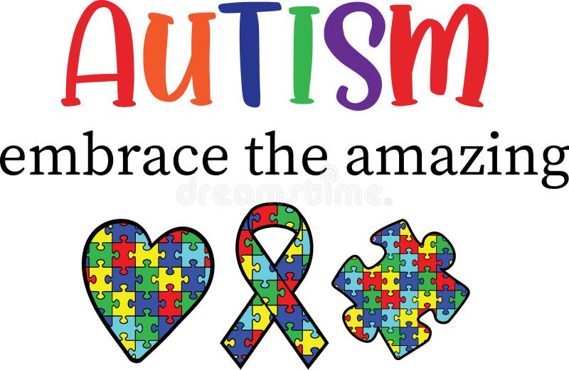 Autism Embrace the Amazing, Autism Puzzle, Autism Awareness, Proud ...