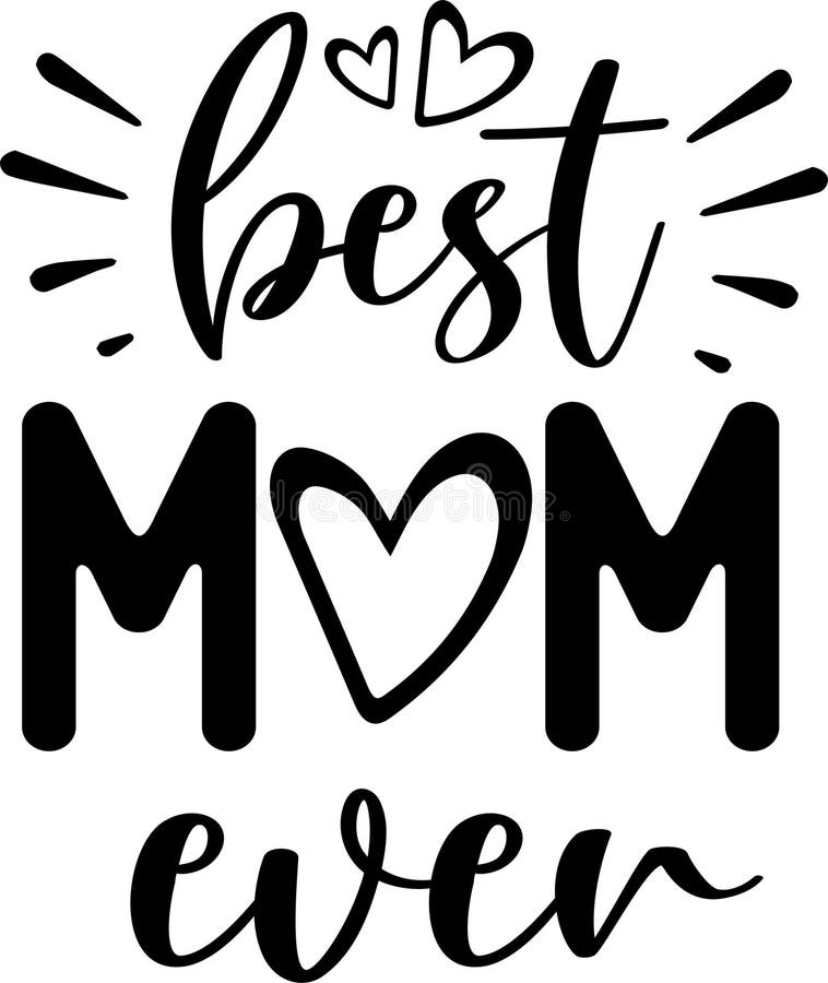 Mama Square, Mom Life, Funny Mom, Mothers Day Vector Illustration File ...