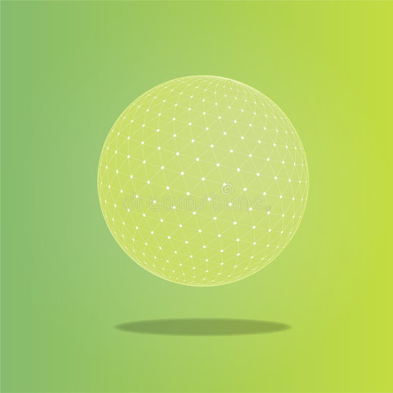 Vector Polygonal Planet Low Poly Design Abstract 3d Polygonal Stock ...