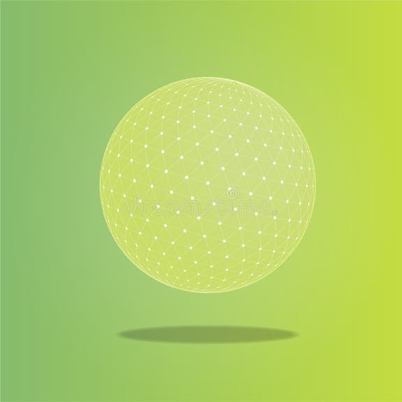 Vector Polygonal Planet Low Poly Design Abstract 3d Polygonal Stock ...