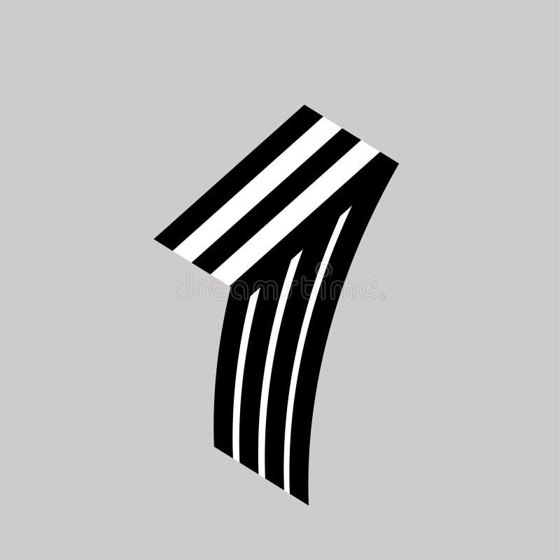 Number One Vector Text Effect Stock Vector - Illustration of match ...