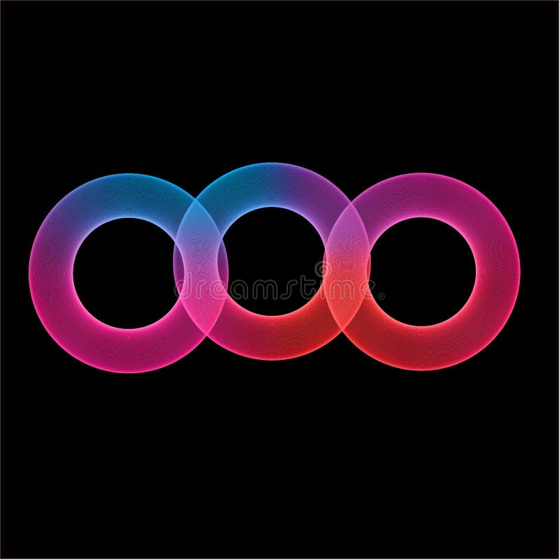 Circular Wave Abstract Background Stock Vector - Illustration of ...