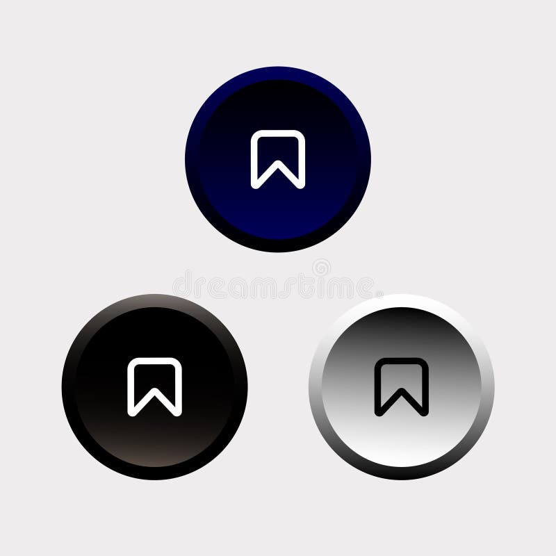 Neumorphic Save Icon Buttons Stock Vector - Illustration of icon, popular: 309070682