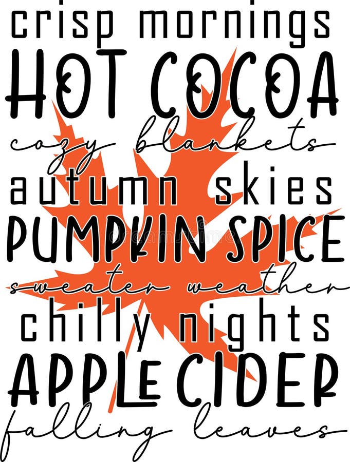 Autumn Quotes, Happy Fall, Thanksgiving Day, Happy Harvest, Vector ...