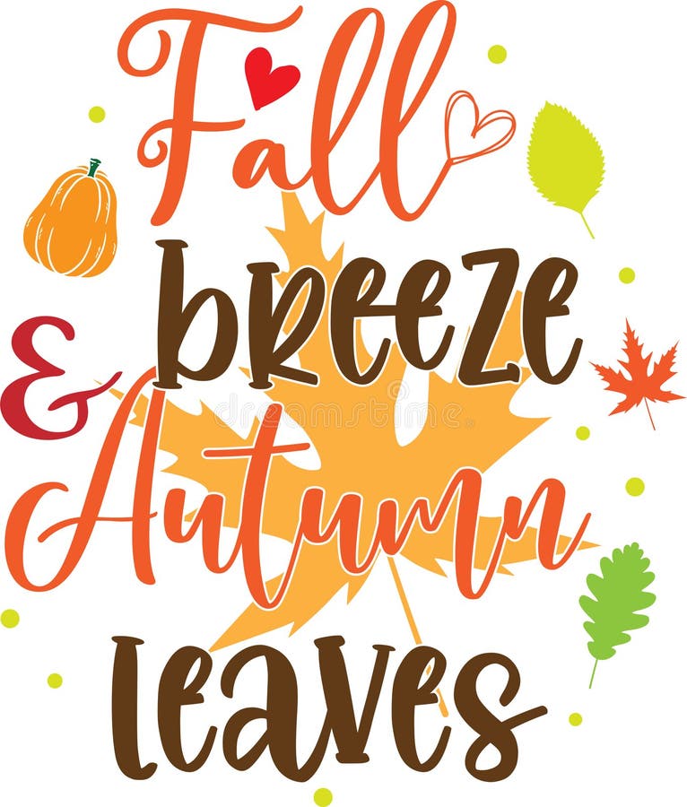 Fall Breeze and Autumn Leaves, Happy Fall, Thanksgiving Day, Happy ...
