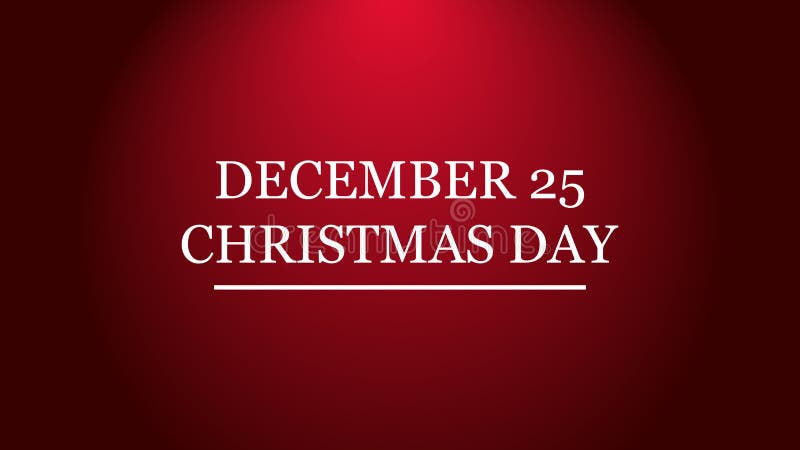 Merry Christmas Text and Colorful Background Illustration Design Stock ...