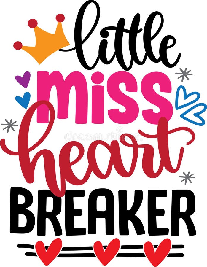 Little Miss Heart Breaker, Xoxo Yall, Valentines Day, Heart, Love, Be ...