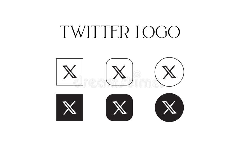 X Twitter Social Media Icon Editorial Stock Photo - Illustration of ...