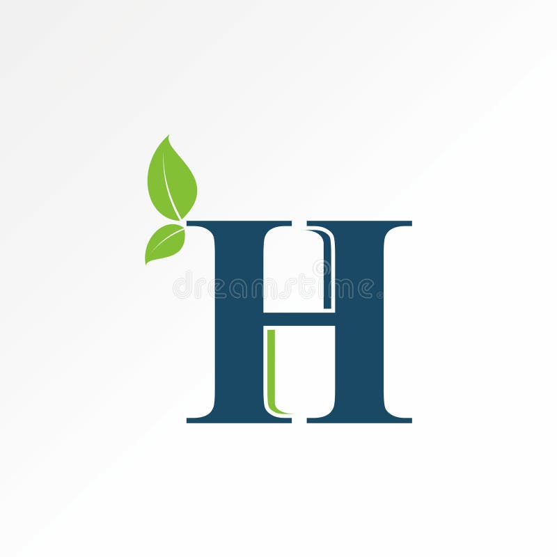 Initial Letter H Font Pharmacy Capsule Leaves Nature Botany. Related ...