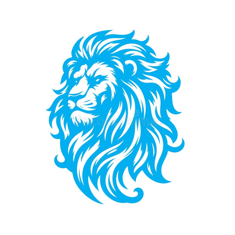 The Vector Logo Lion for Tattoo or T-shirt Print Design or Outwear Free ...