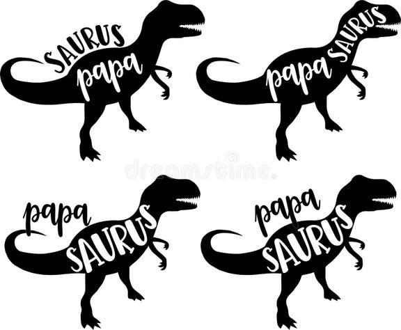 4 Styles Papa Saurus, Family Saurus, Matching Family, Dinosaur Family ...