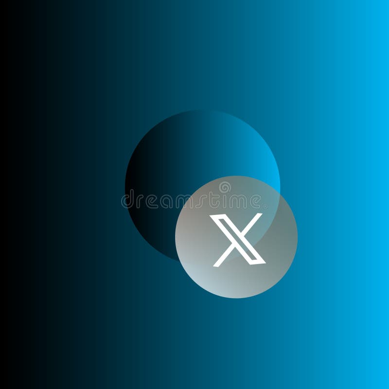 X Twitter Social Media Icon Editorial Stock Image - Illustration of ...
