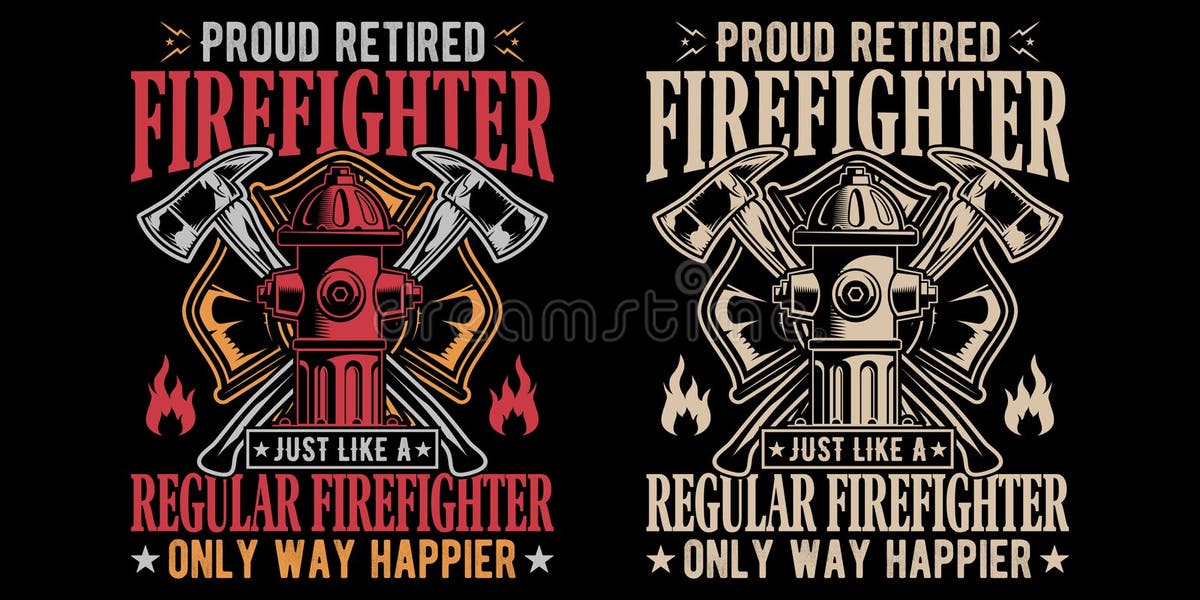Retired Firefighter Stock Illustrations – 33 Retired Firefighter Stock ...