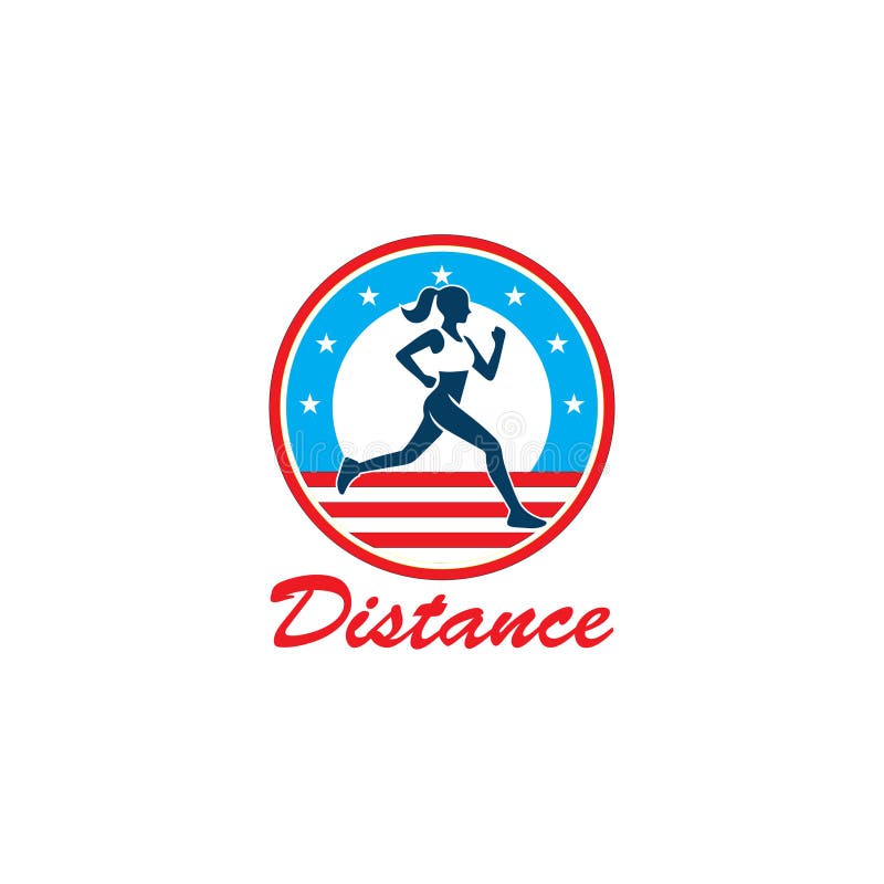 Running Athlete Logo Design, Sprint or Track Runner Concept Stock ...