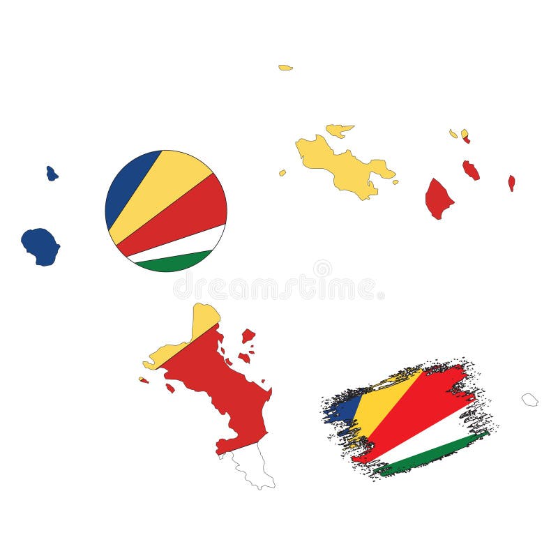 Seychelles Map Flag Stock Illustrations – 773 Seychelles Map Flag Stock ...