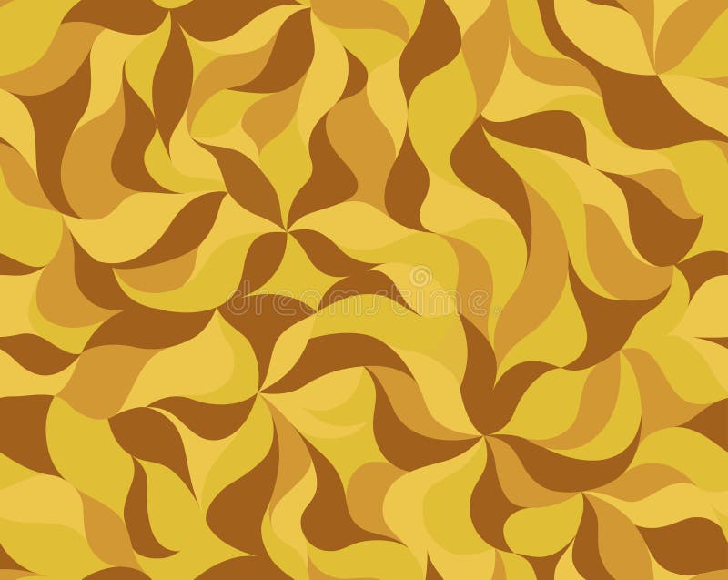 Abstract Geometric Natural Vector Pattern. Stylish Leaf Texture ...