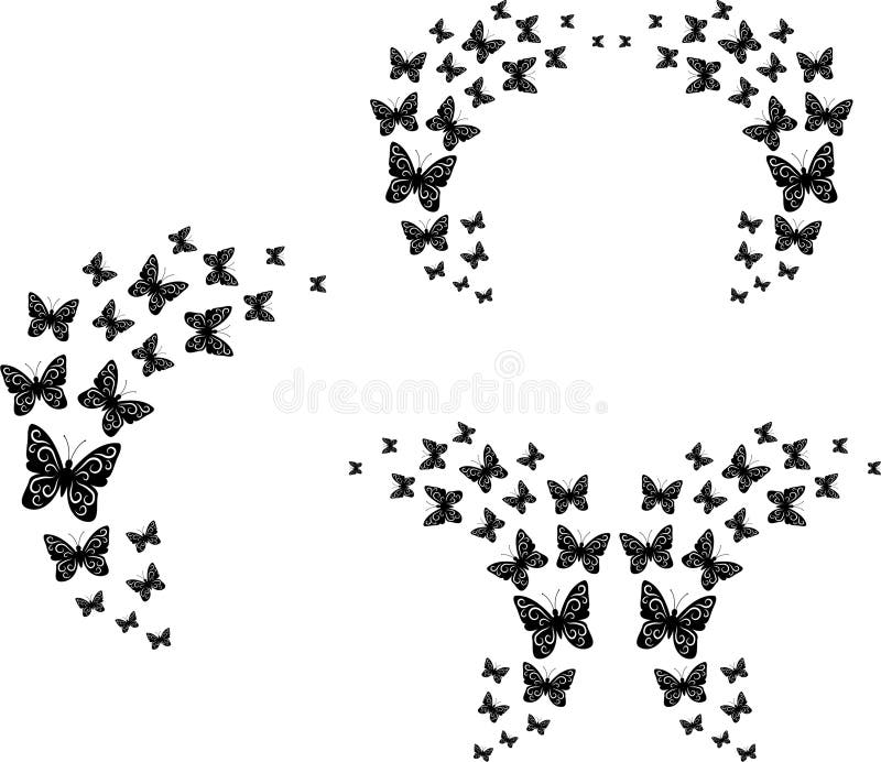 Fluttering Butterflies, Butterfly, Butterfly Swarm, Butterfly ...