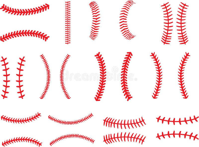 Softball Stitches Stock Illustrations – 1,769 Softball Stitches Stock ...