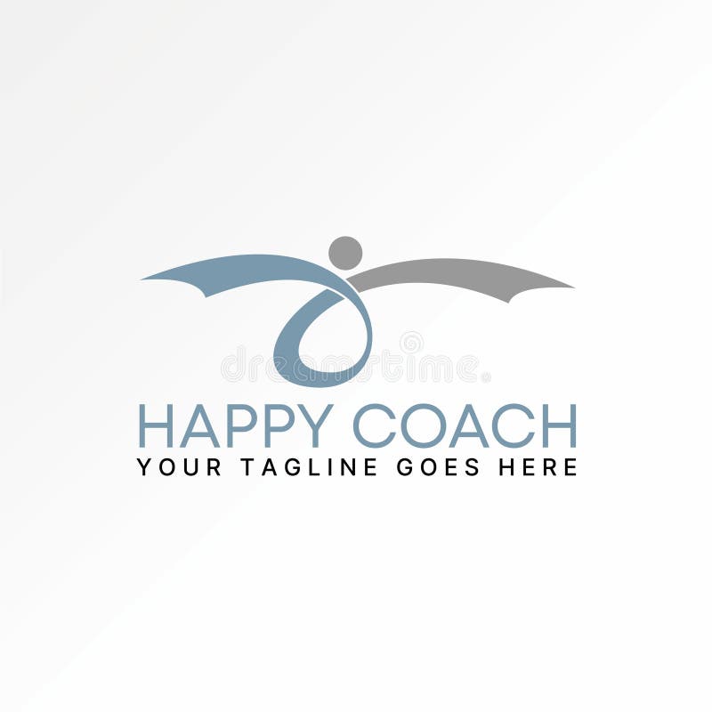 Sign Icon Human Body Active Happy Energy with Wings. Related Community ...