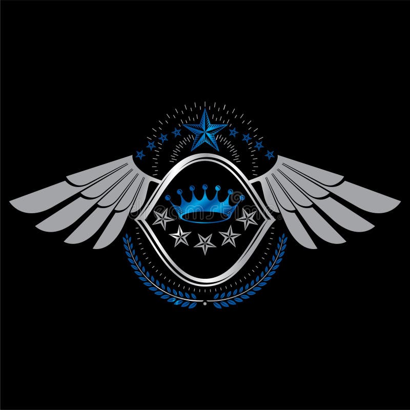 Shield Design Vector for Logo Emblem Stock Vector - Illustration of ...