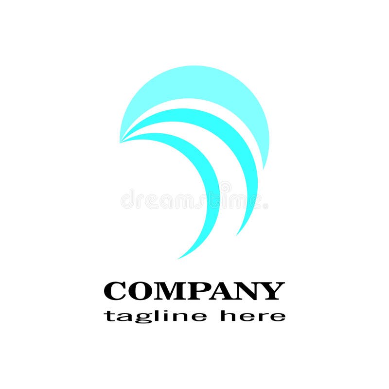 Abstract Logo Design. Green Wing Logo Stock Vector - Illustration of ...