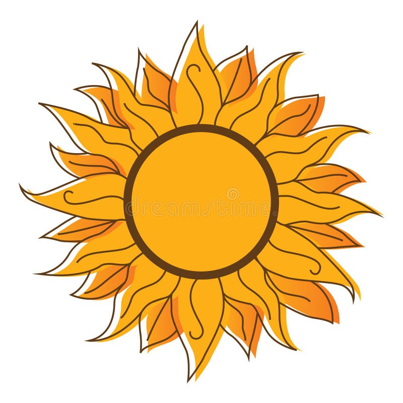 Sun Vector New Sun Color Vector & Photo (Free Trial) | Bigstock