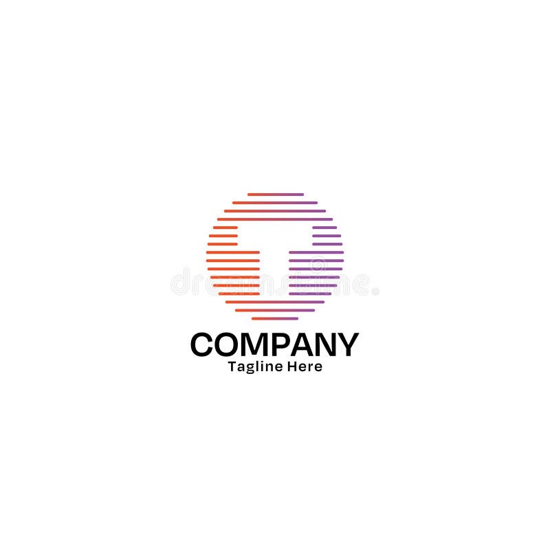 Minimalist Letter T Logo Design Template for Business Stock Vector ...
