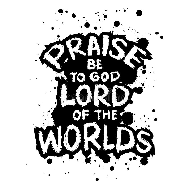 Praise Be To God Stock Illustrations – 177 Praise Be To God Stock ...
