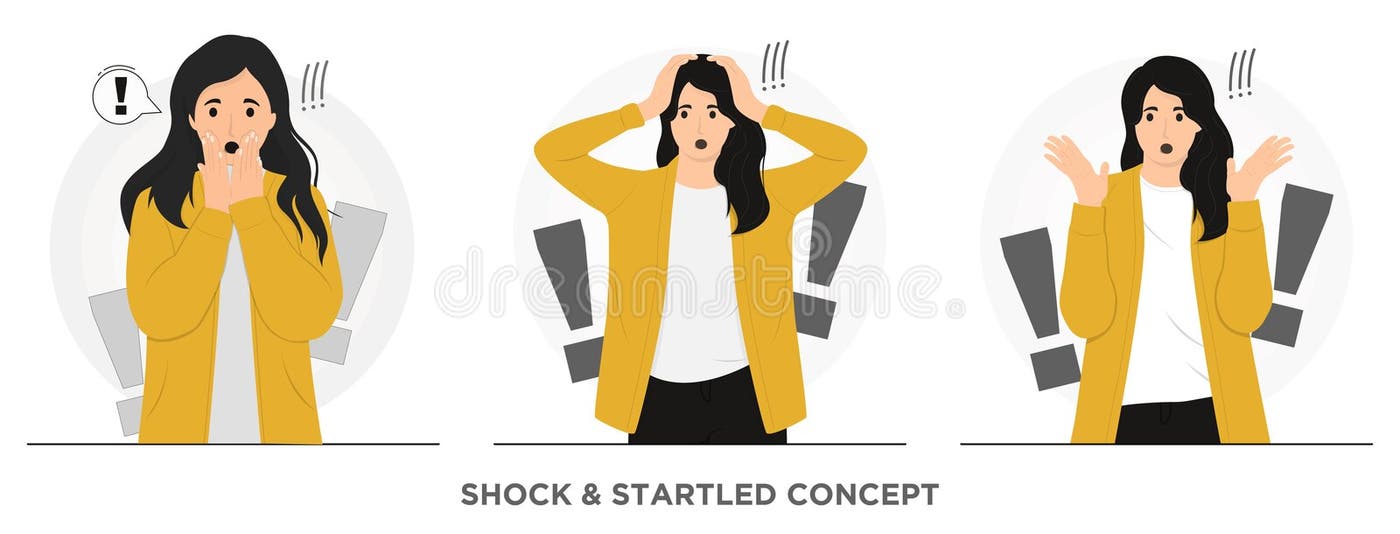 Startled Concepts Stock Illustrations – 19 Startled Concepts Stock ...