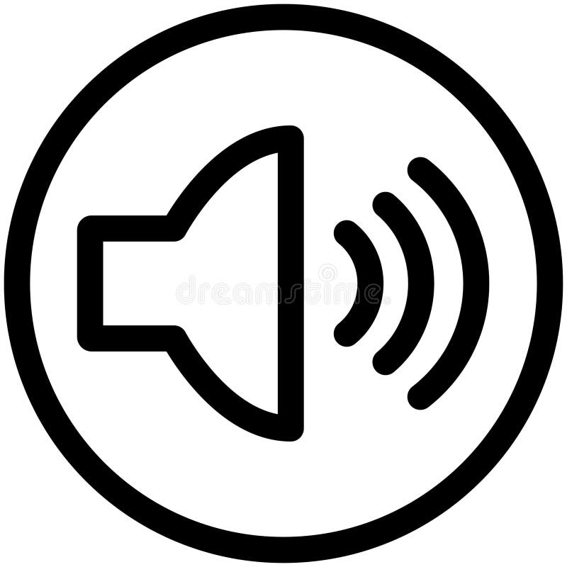 Speaker Icon Vector. Speaker Symbol, Sound Sign, Speaker Volume Audio ...