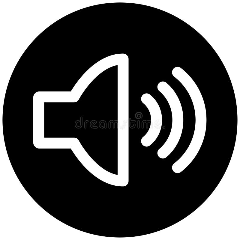 Speaker Icon Vector. Speaker Symbol, Sound Sign, Speaker Volume Audio ...