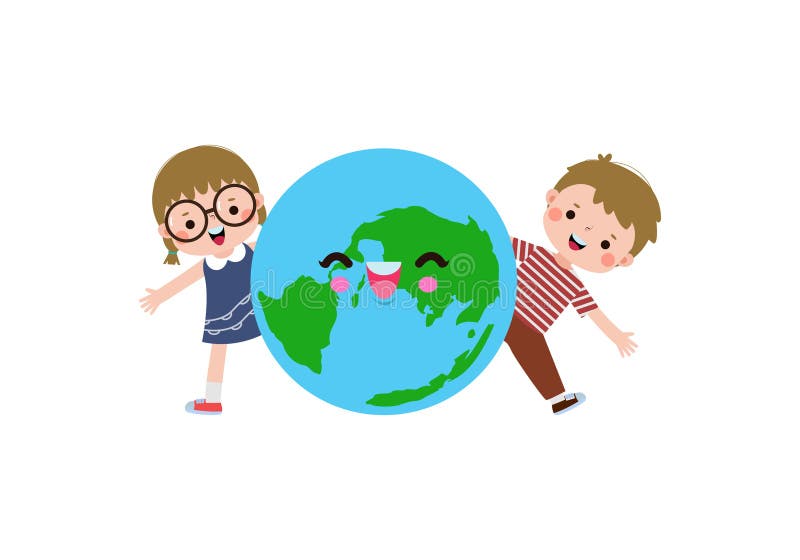 Kids for Save Water Concept, Ecology Save the Water, Water Conservation ...