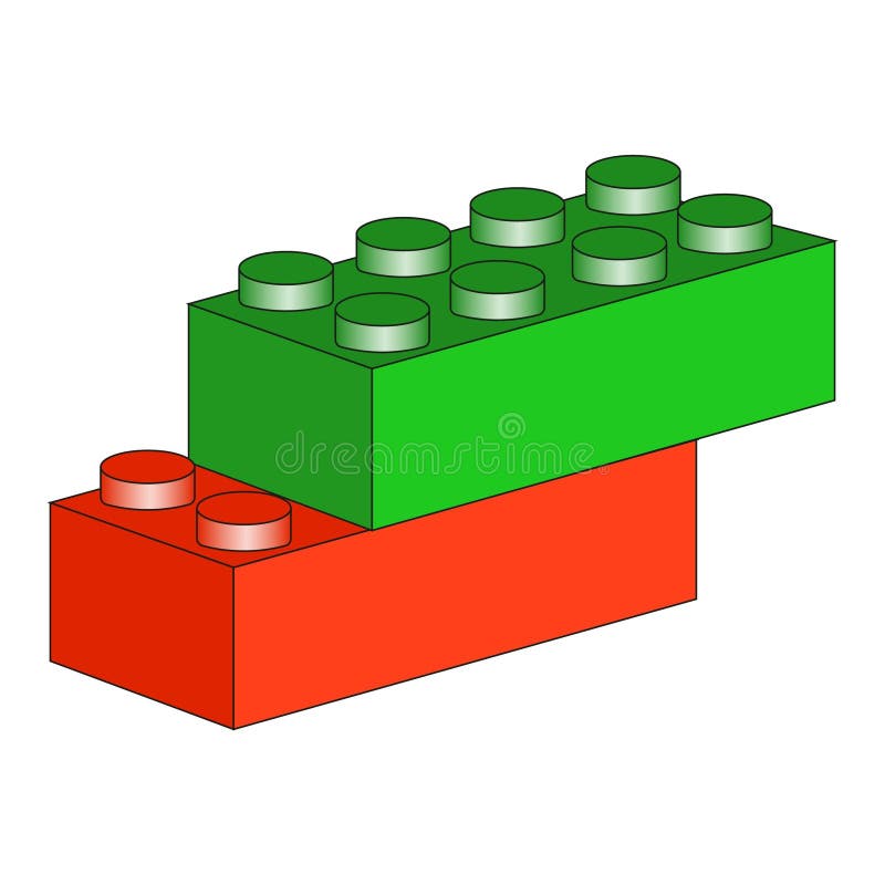 Lego bricks stock vector. Illustration of block, game - 313926650